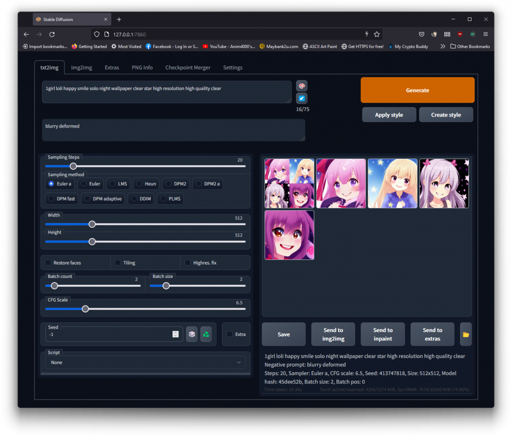How to Generate A.I. Anime Waifu – HITOHA.もえ