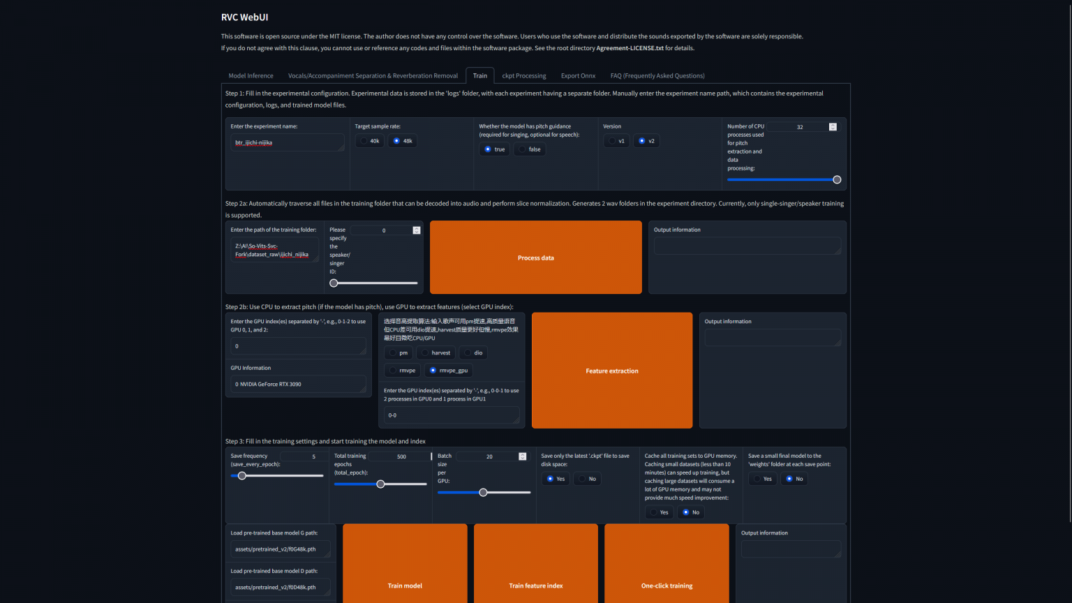 How to train anime Voice in RVC – HITOHA.もえ